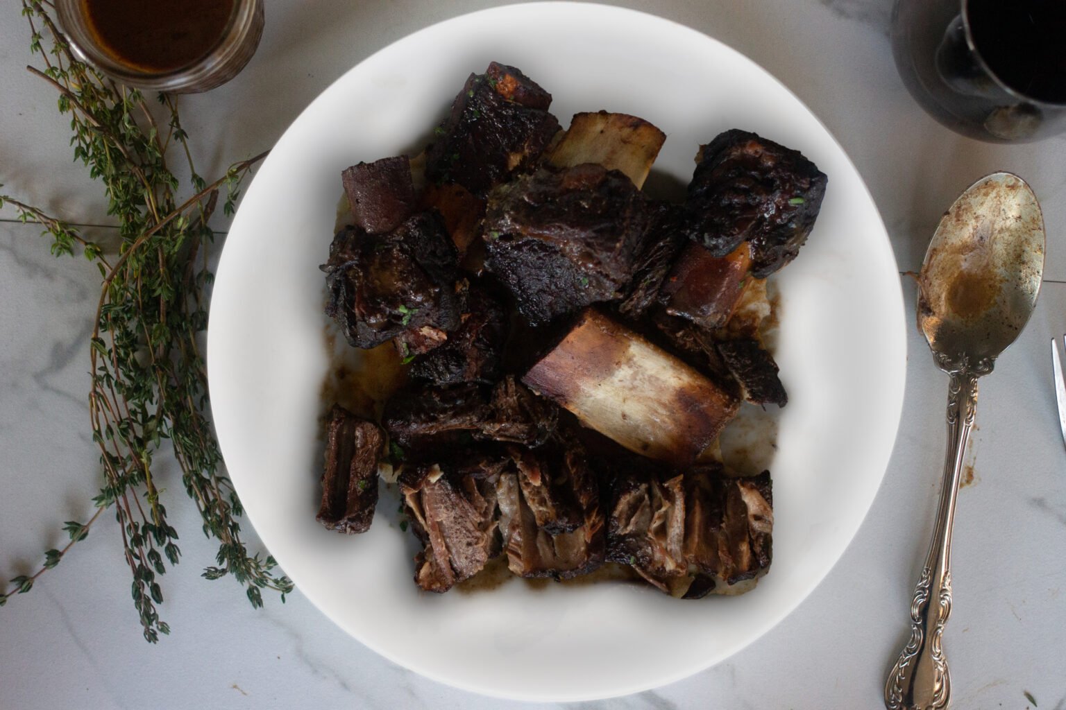 Braised Short Ribs Recipe + Parmesan Polenta - Edible Times