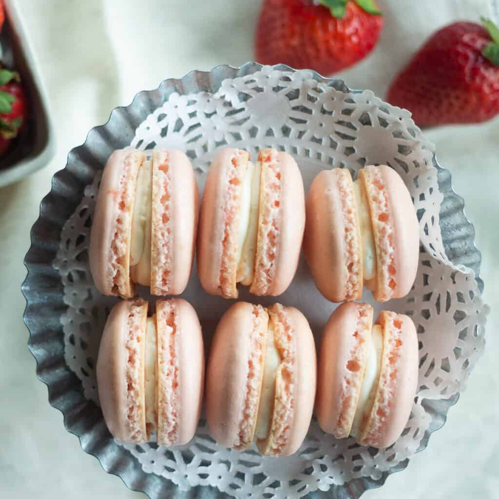 Raspberry French Macaron Recipe & Classic Fillings | Edible Times