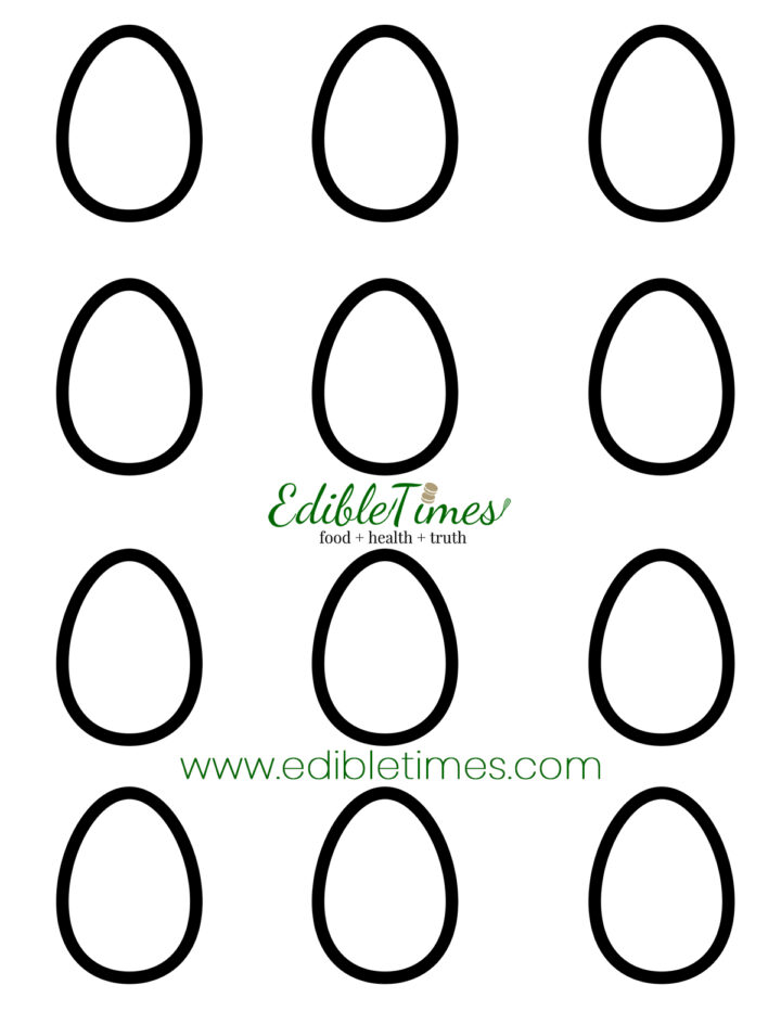 A One-Stop, Free Shop for Macaron Templates | Edible Times