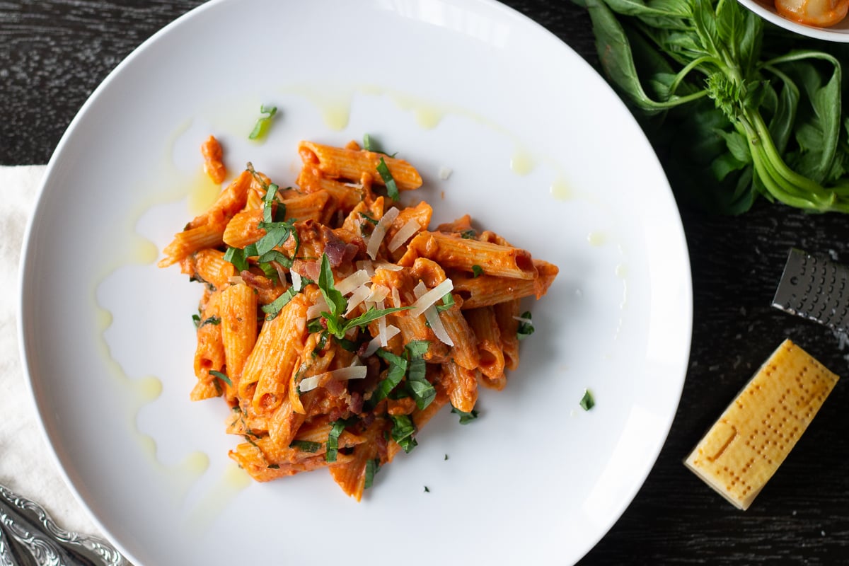 'Gigi Hadid Pasta' AKA Spicy Pasta Alla Vodka | Edible Times