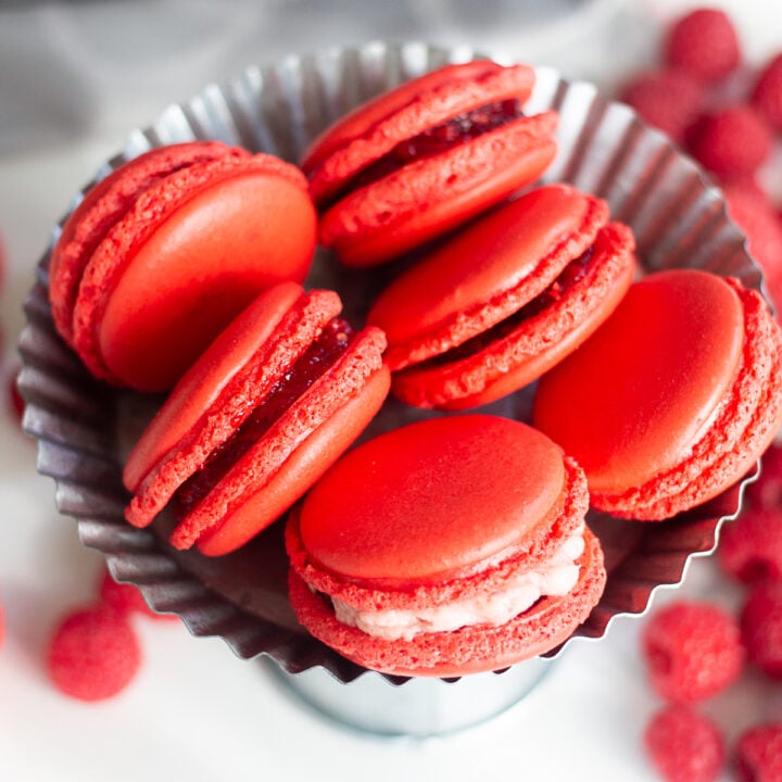 Raspberry French Macaron Recipe & Classic Fillings | Edible Times