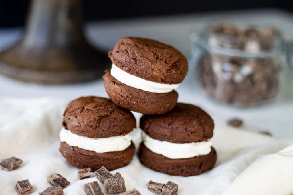 The Ultimate Chocolate Whoopie Pie Recipe [+ 2 Fillings] | Edible Times